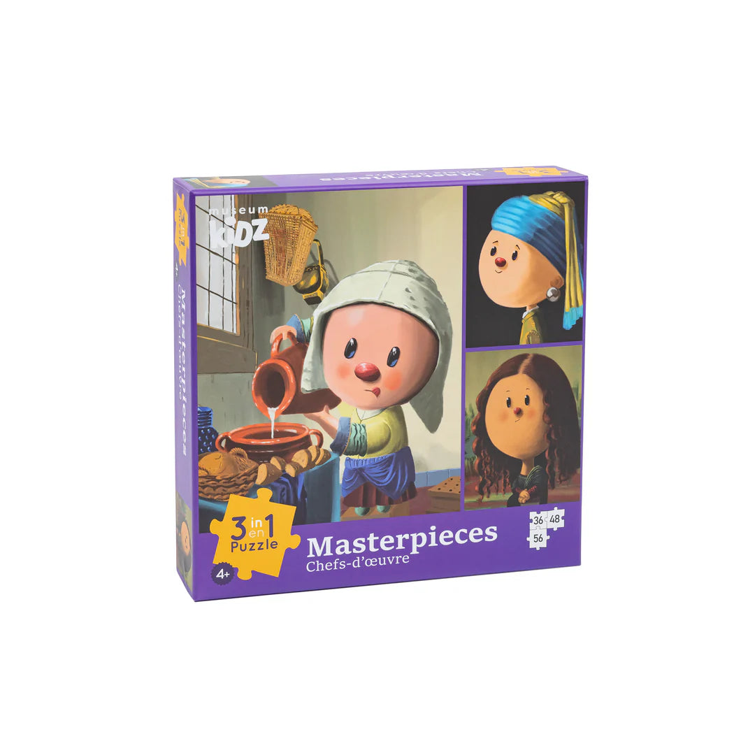 Masterpieces | 3 in 1 Puzzle – NMWA Shop
